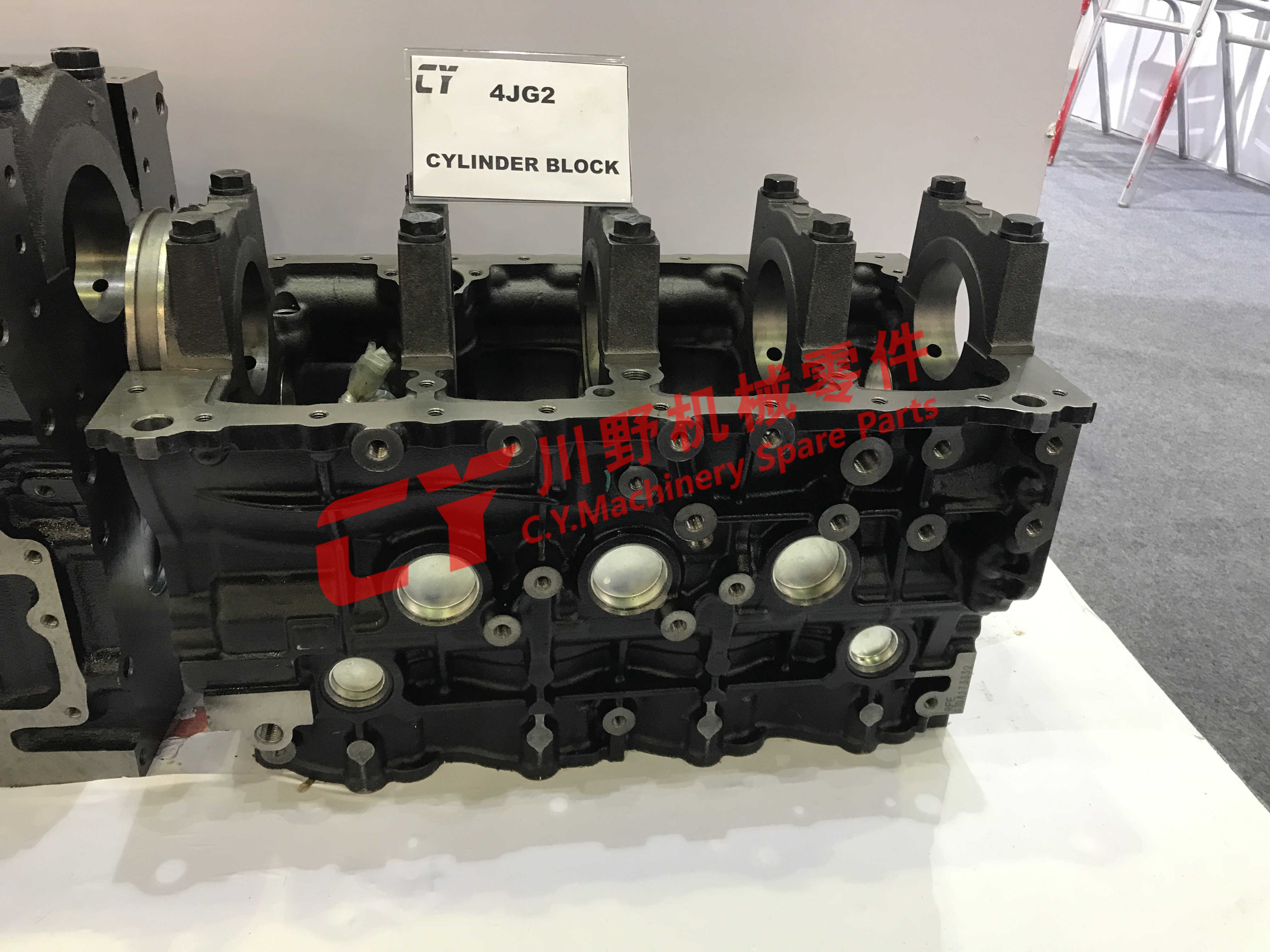 8-97314579-0 Diesel Engine Block 4JG2 For IDX40-C DX40M-C DX40MM-C DX45 ...